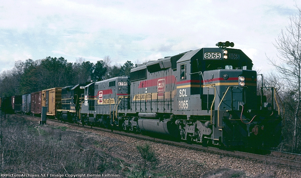 Seaboard Coast Line SD40-2 #8065